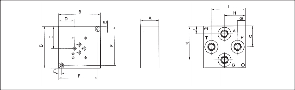 NG6 Subplate - China Hydraulic Manifold Block Ng6 Subplate - China ...
